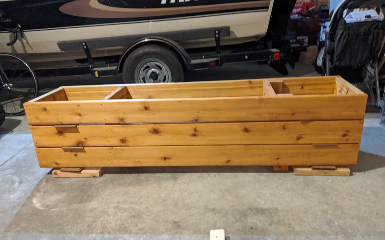 How to Build a Simple and Beautiful Outdoor Storage Bench - The ...