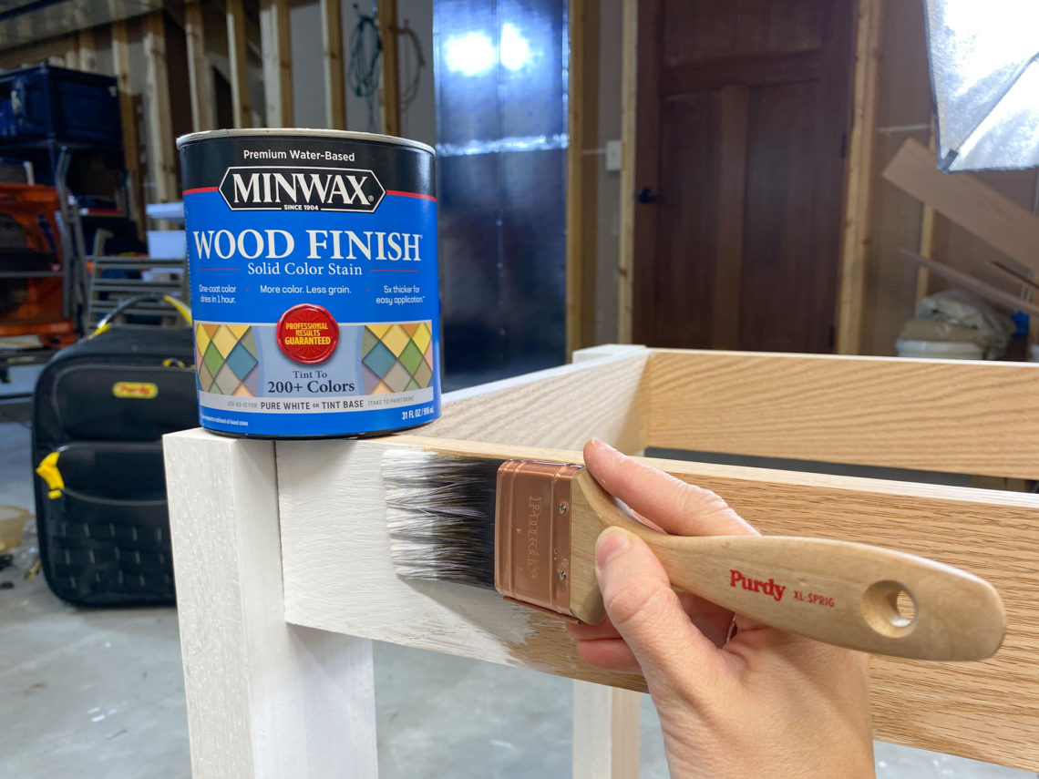 Easy Woodworking Project! How to make a beautiful stained wood end ...